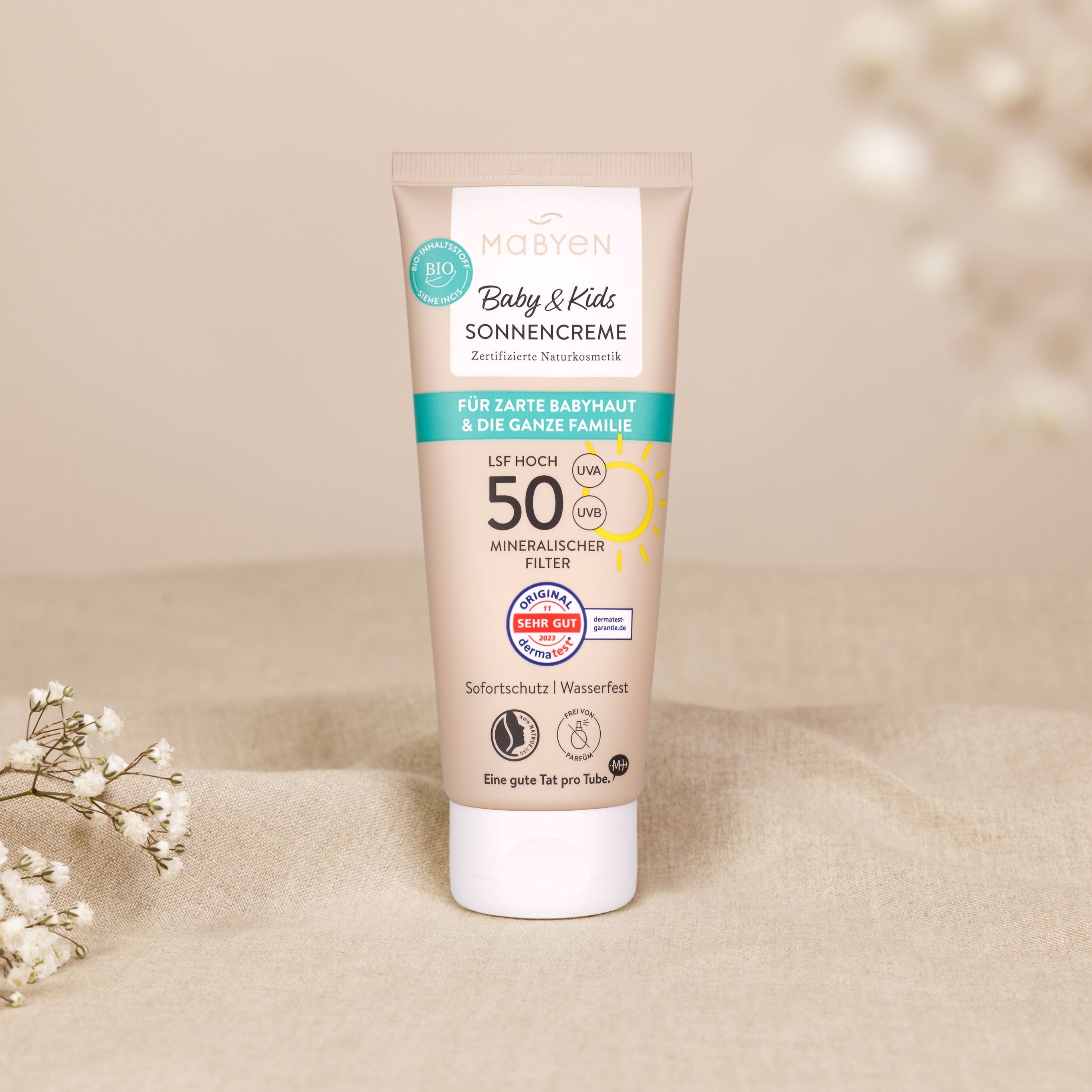 Baby & Kids Sonnencreme LSF 50 | 100% mineralischer Sonnenschutz ...