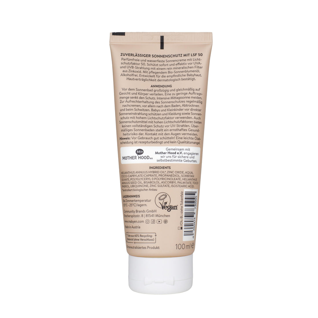 Baby & Kids Sonnencreme LSF 50 | 100% mineralischer Sonnenschutz ...